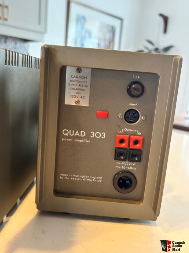 Quad 303 amplifier (full restoration) Photo #4752200 - Canuck Audio Mart