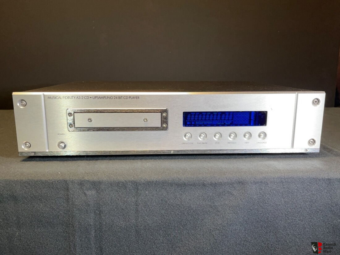 Musical Fidelity A3.2 24-bit CD Player For Sale - Canuck Audio Mart