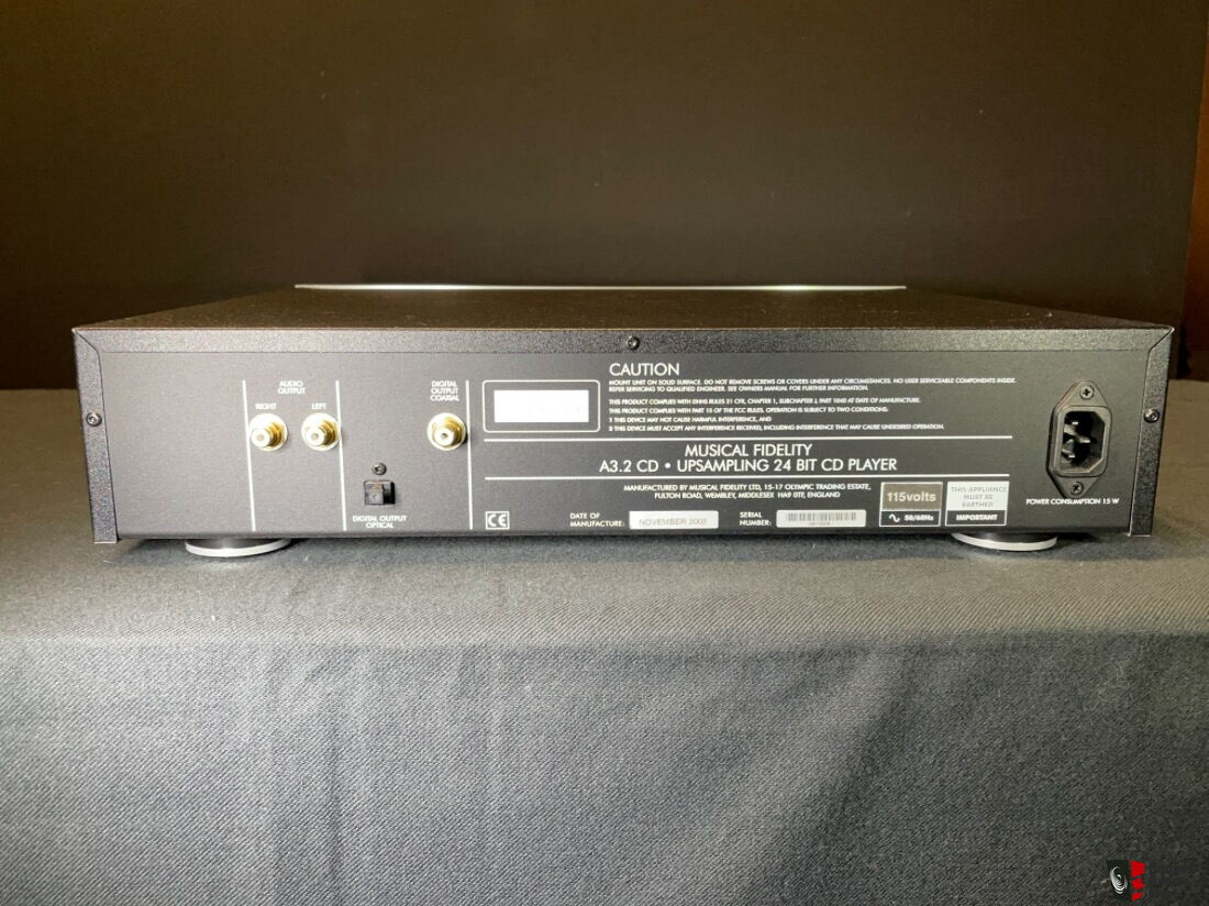 Musical Fidelity A3.2 24-bit CD Player Photo #4754021 - UK Audio Mart