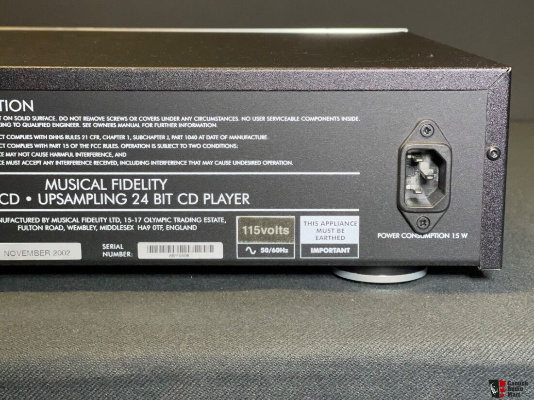 Musical Fidelity A3.2 24-bit CD Player Photo #4754021 - UK Audio Mart