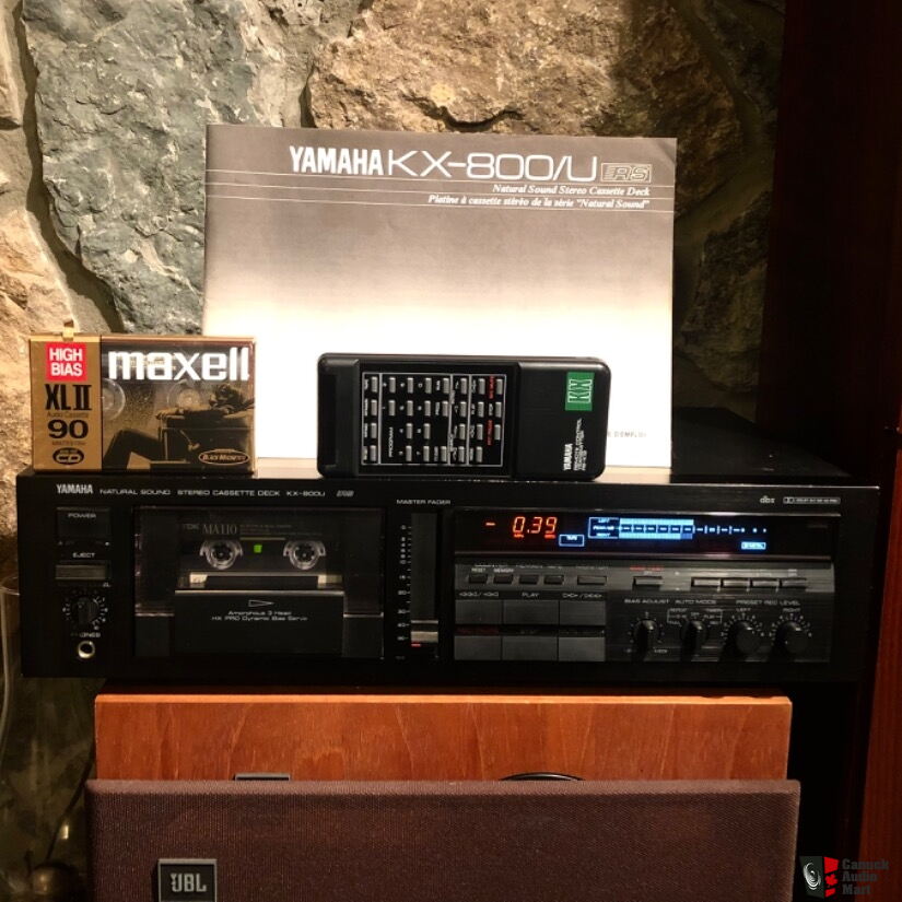 Yamaha KX-800U 3-Head Cassette Deck Photo #4754059 - Canuck Audio Mart
