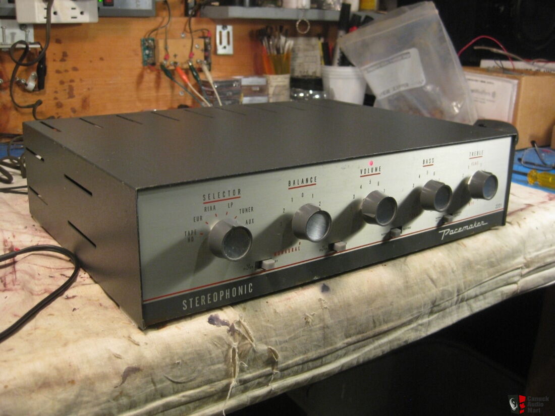 Clean Vintage BELL Pacemaker Stereo tube Amp...Serviced Photo #4754154 ...