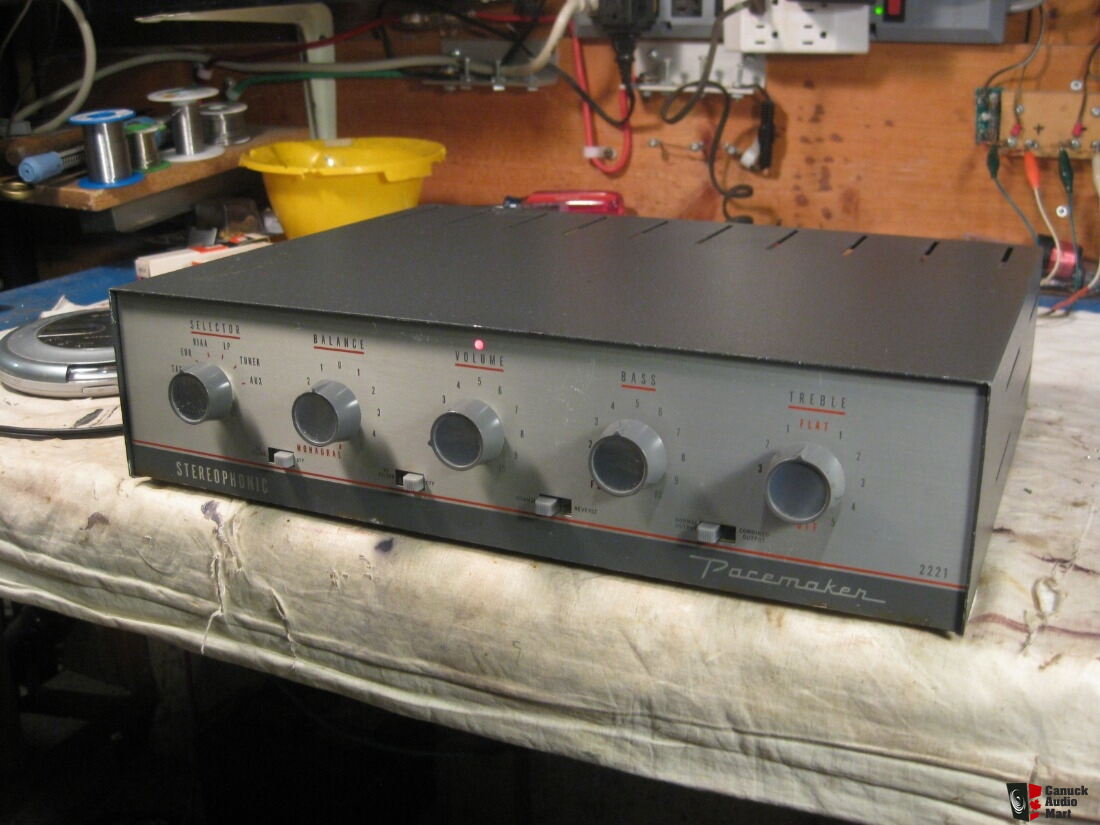 Clean Vintage BELL Pacemaker Stereo tube Amp...Serviced Photo #4754154 ...