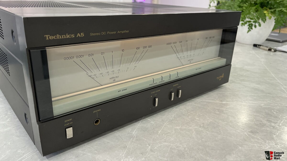 Technics SE-A5 POWER Amp 120 volts,,very nice perfect working 100/100 ...
