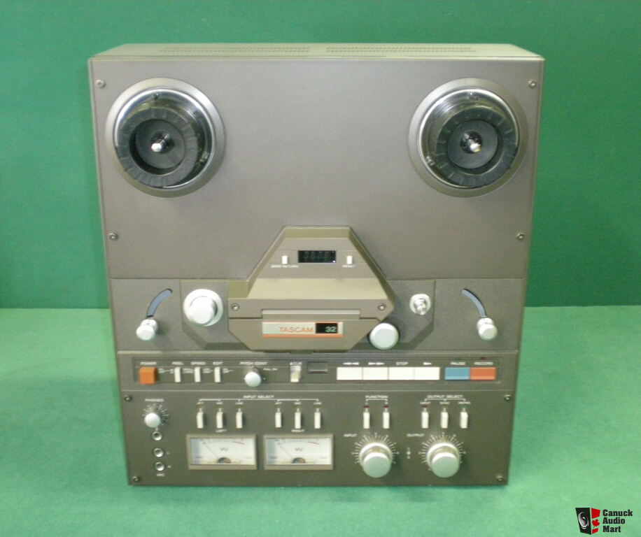 TASCAM 32 PROFESSIONAL 2 TRACK 7 1/2 IPS & 15 IPS REEL TO REEL TAPE ...