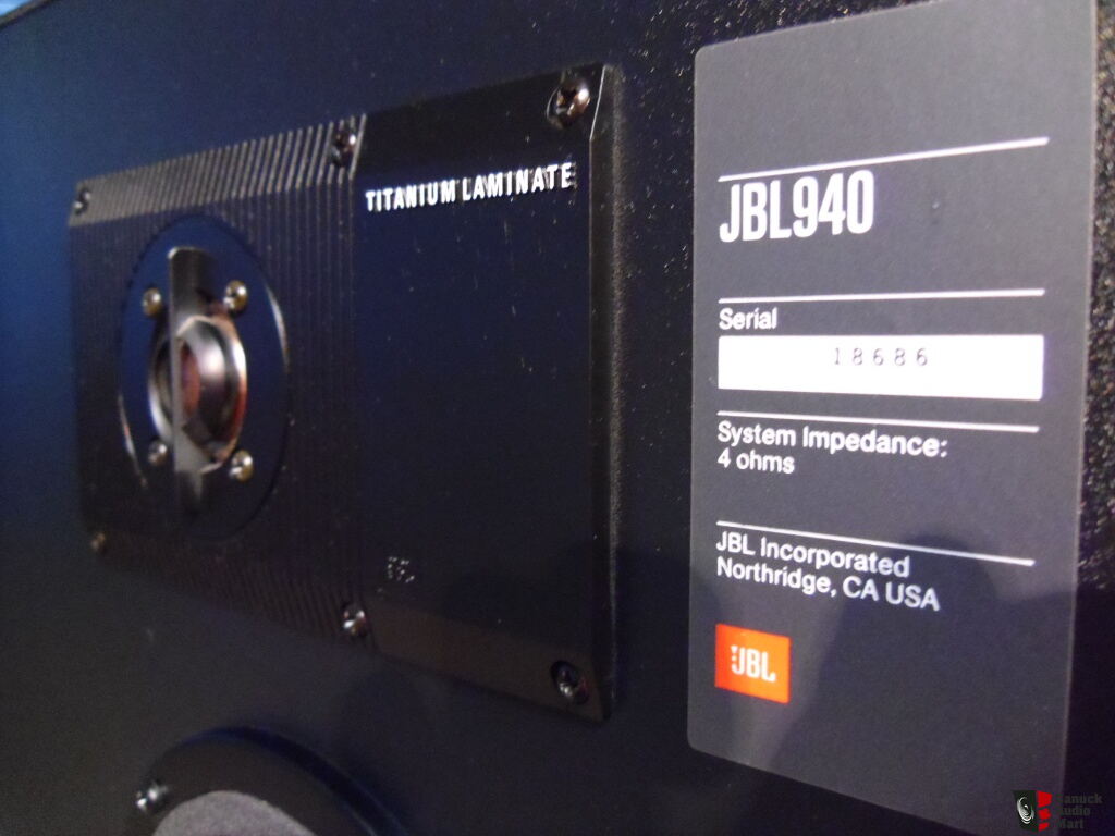 JBL 940 4 Way Floor-Standing Speaker Photo #475595 - Canuck Audio Mart