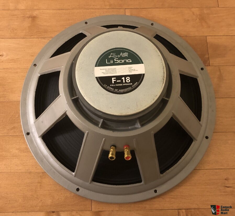 Lii Song F-18 Pair of Full Range Drivers with Baffles Photo #4757956 ...