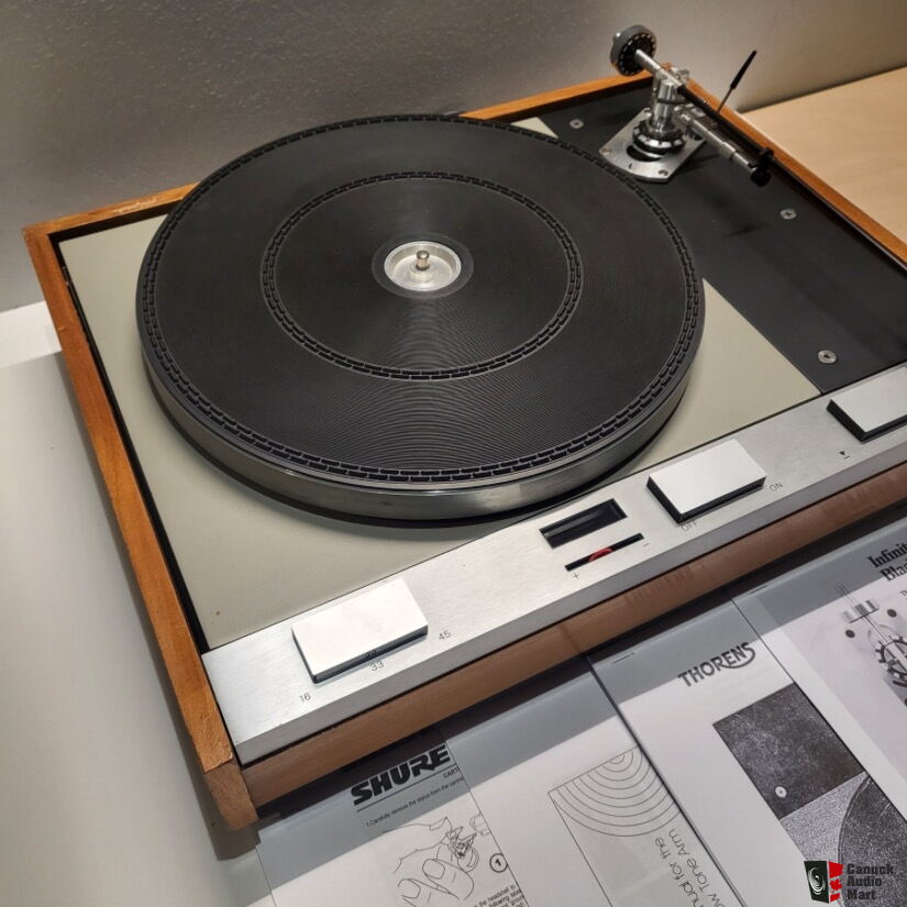 Thorens TD 125 mk II Infinity Black Widow ToneArm turntable