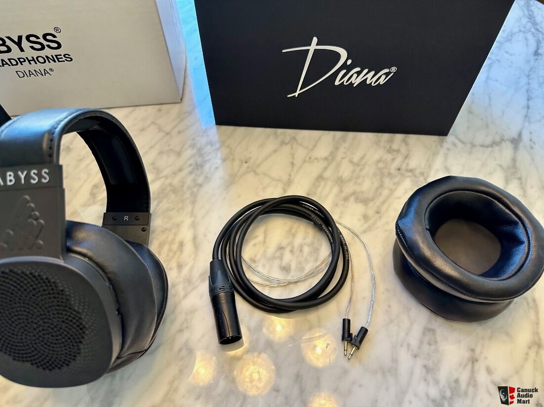 Abyss Diana V2 w/Bass Ported Pads, XLR (Price Drop $1960) Photo ...
