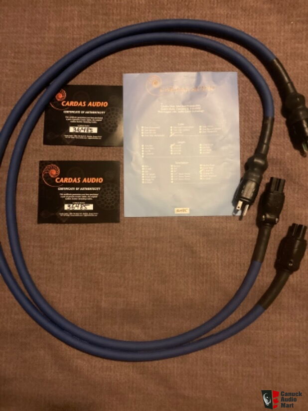 Cardas clear power cables For Sale - Canuck Audio Mart
