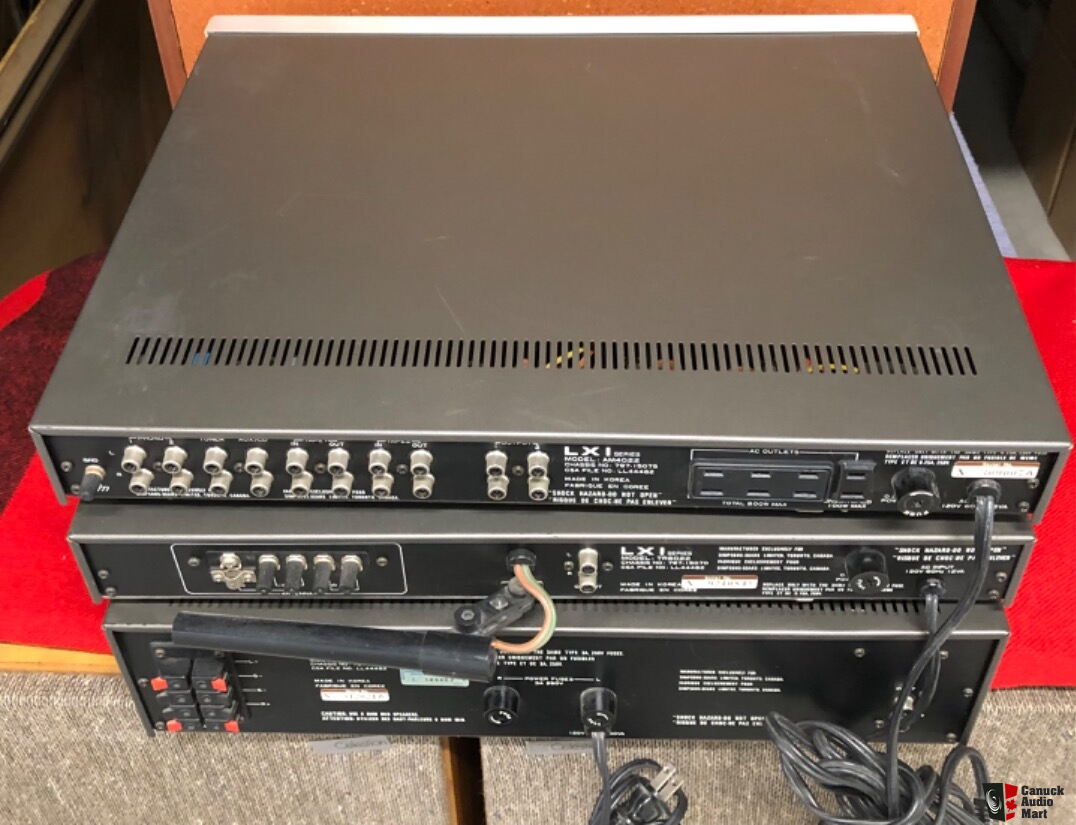 LXI Series amplifier Mos Fet DC plus Tuner/Preamp Photo #4765463 ...