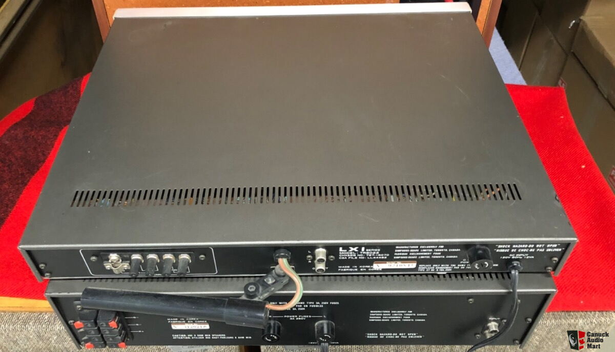 LXI Series amplifier Mos Fet DC plus Tuner/Preamp Photo #4765466 ...