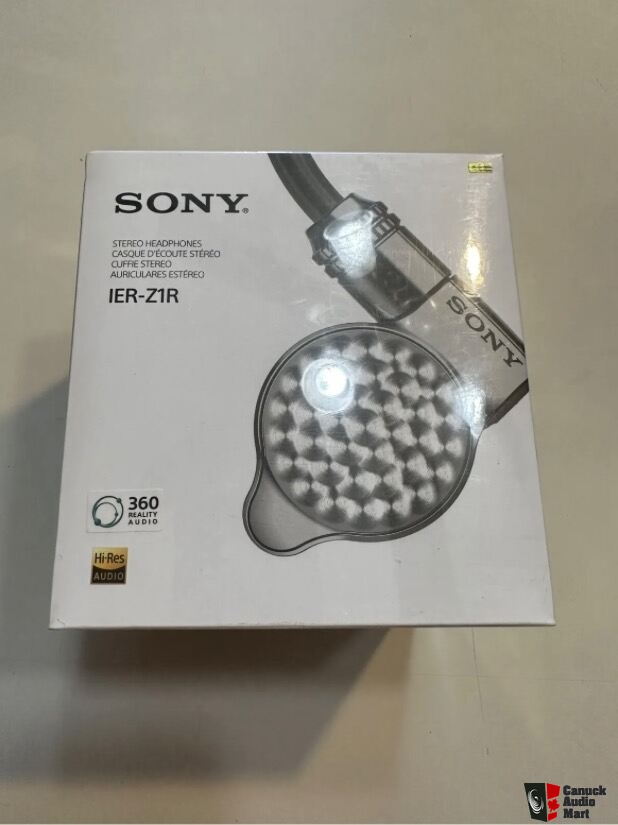 Sony IER-Z1R IEM In Ear Monitors ~ Brand New Sealed Photo #4767852 ...