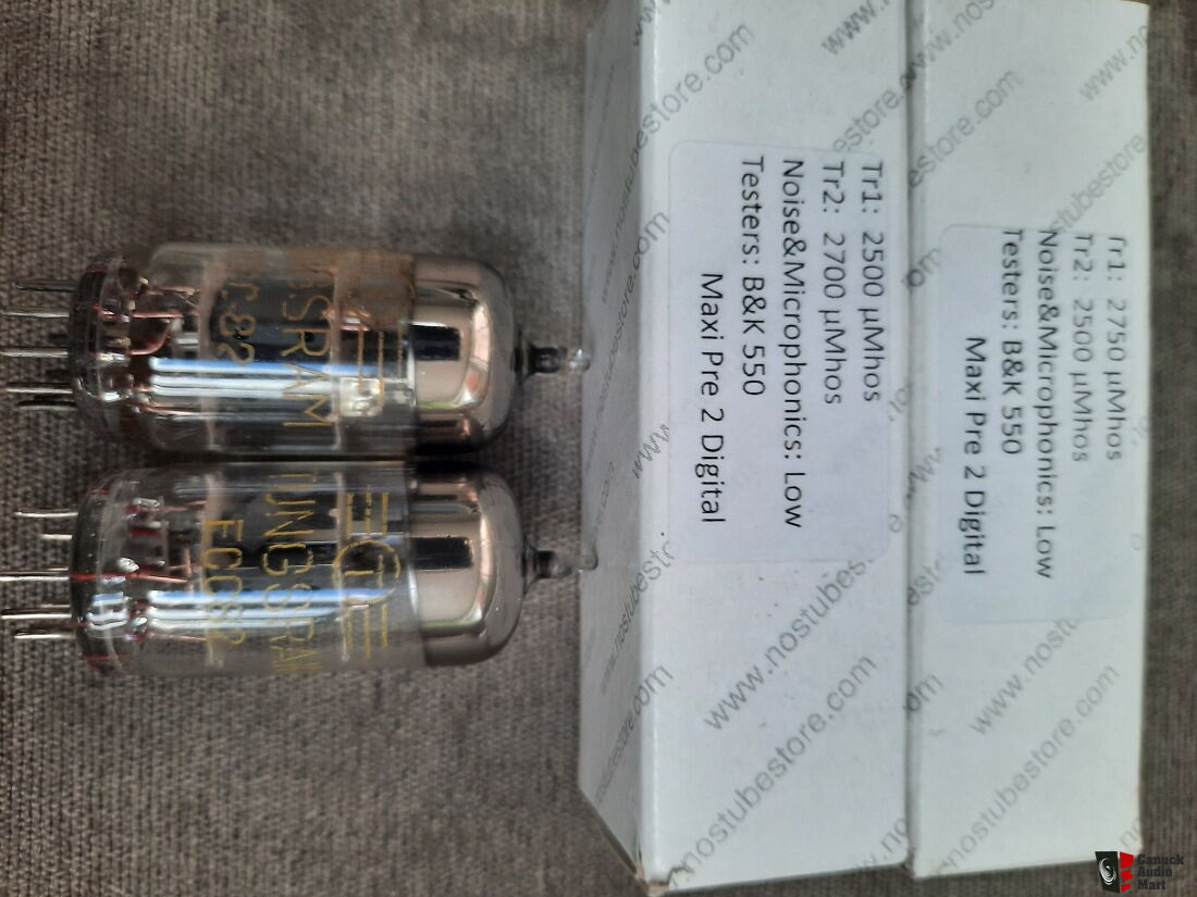 6 Tungsram 12Au7 tubes- paid $500 total- selling for $250 Photo ...