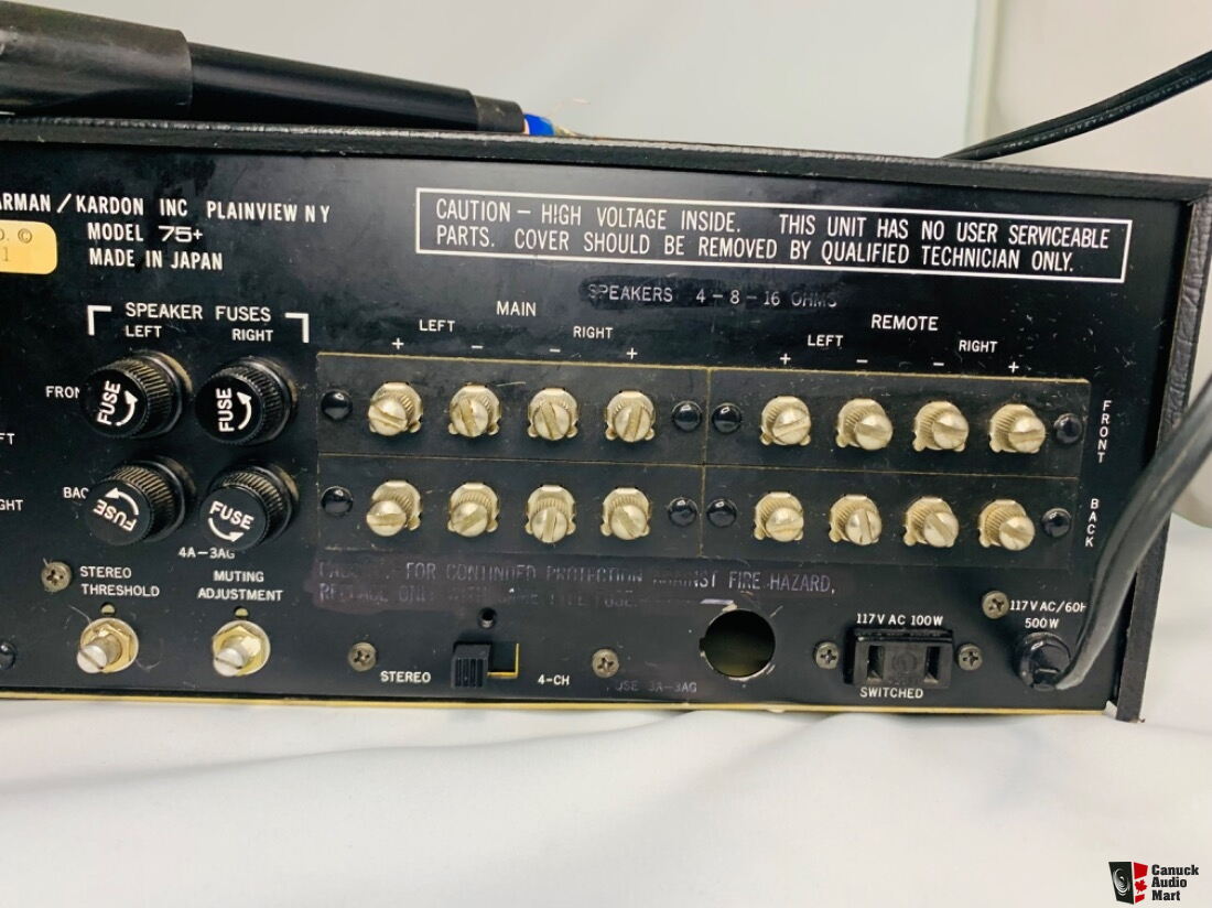 Harman Kardon 75+ Quad Receiver (JAPAN) Photo #4768973 - UK Audio Mart