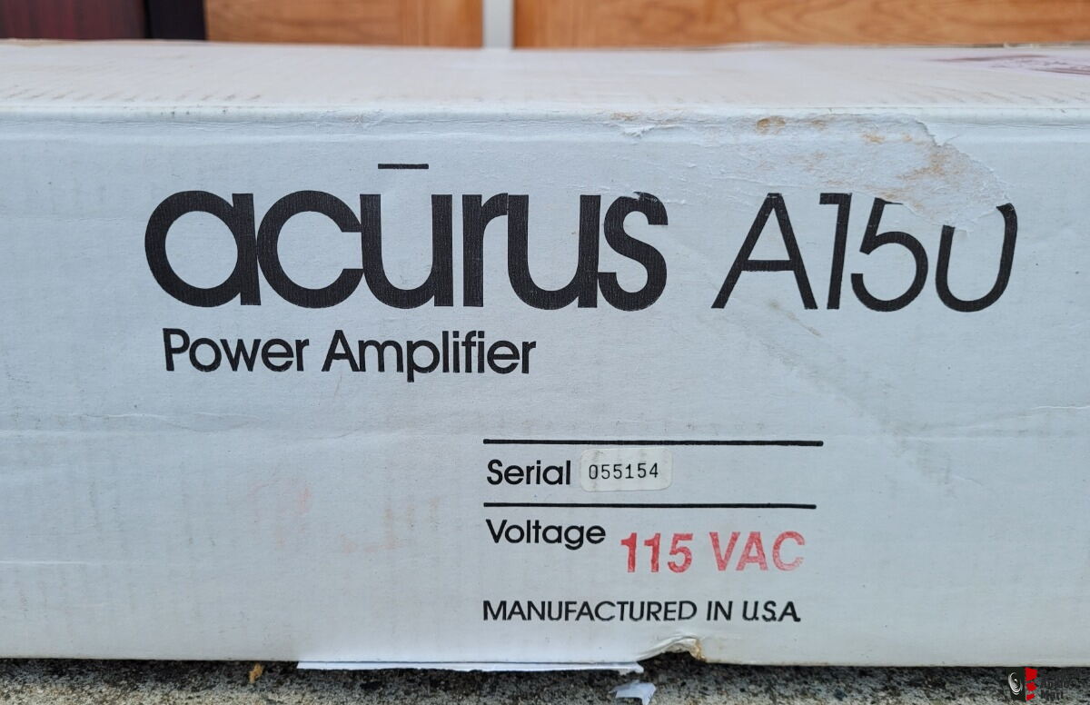 Acurus A150 (by Mondial) power amplifier ( the best shape you can find ...