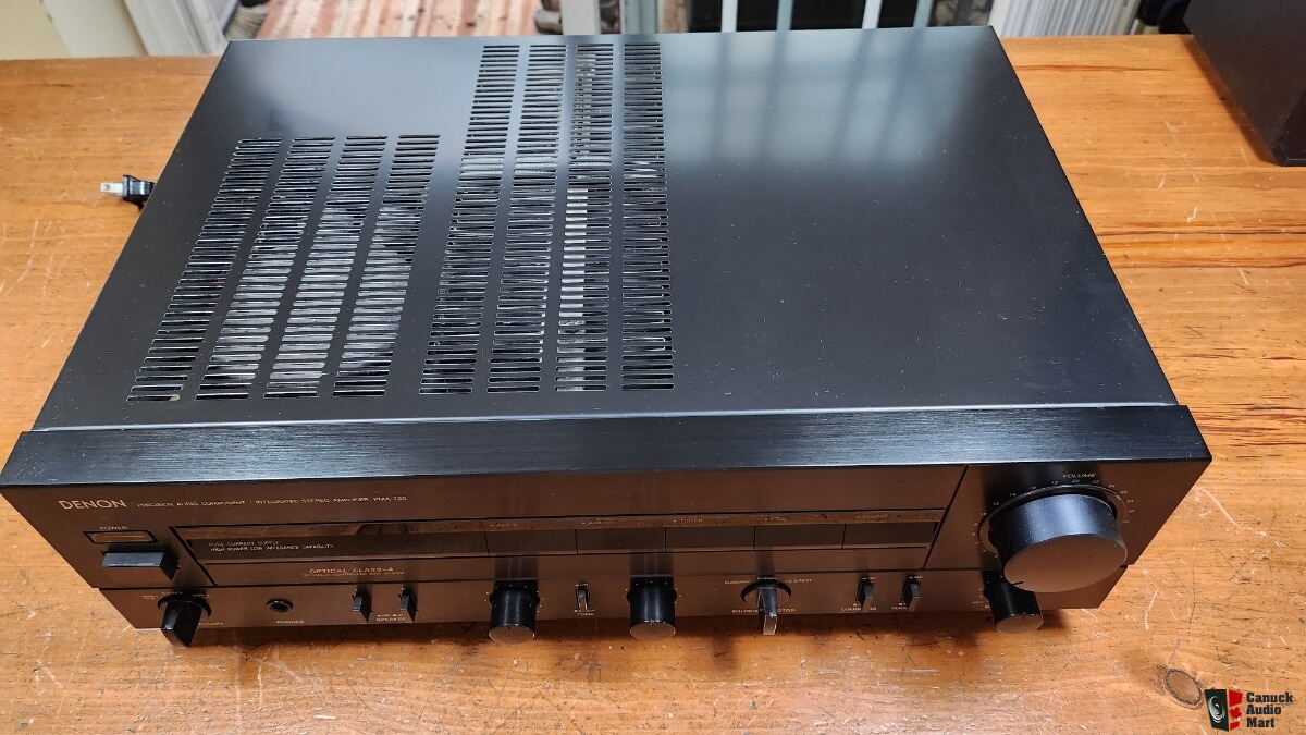 Denon PMA-720 Integrated Stereo Amplifier Photo #4770249 - Canuck Audio ...