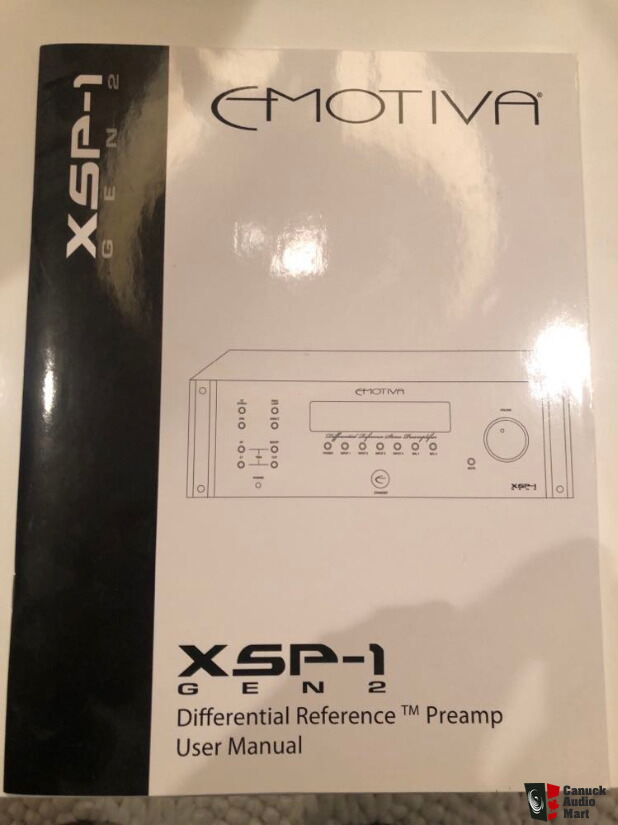 Emotiva GSP-1 Gen2 Photo #4770340 - US Audio Mart