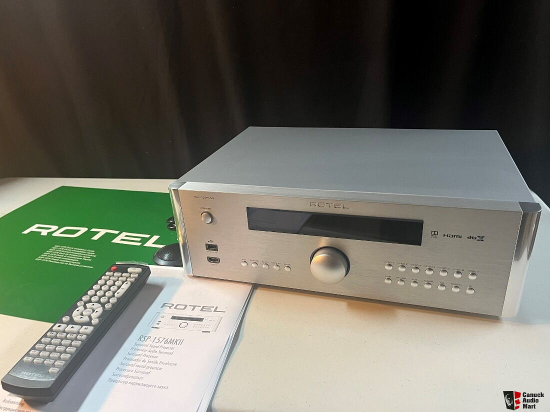 Rotel RSP1576MKII Pre-Amplifier 35% OFF, TAX&SHIP ALL-IN Dealer Ad - UK ...
