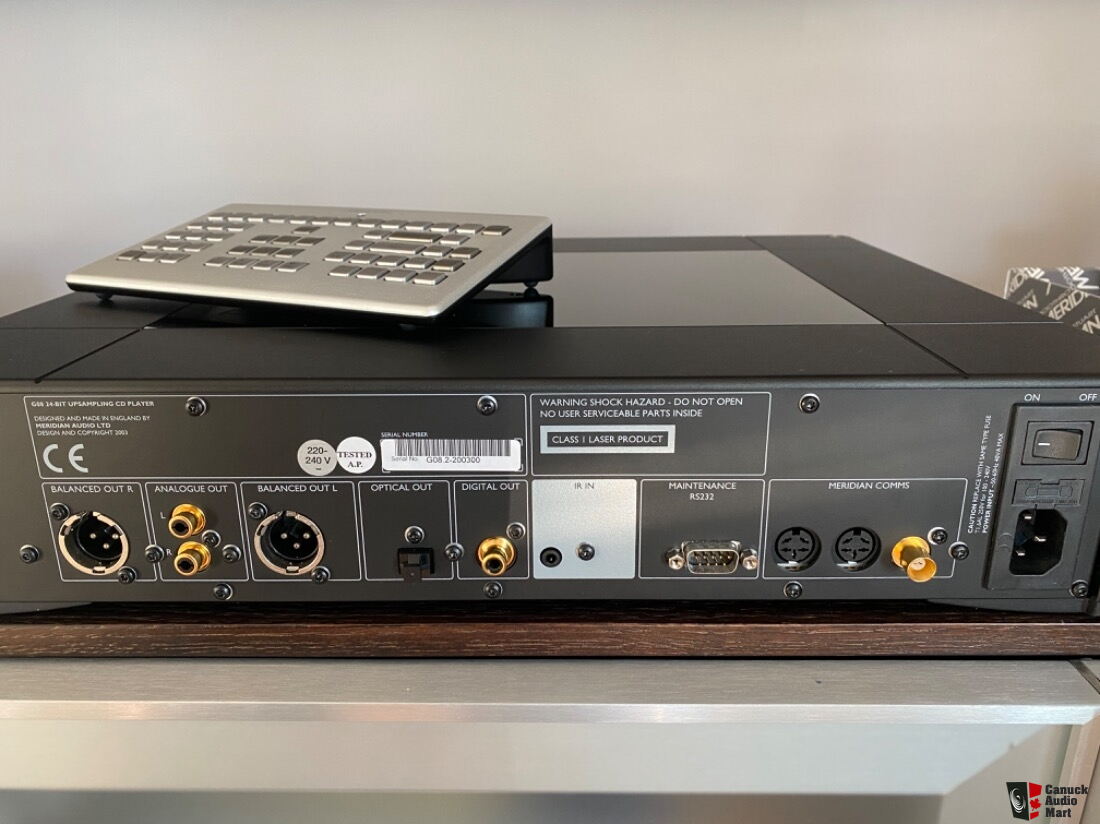 Meridian G08.2 Upsampling CD player Photo #4773510 - UK Audio Mart
