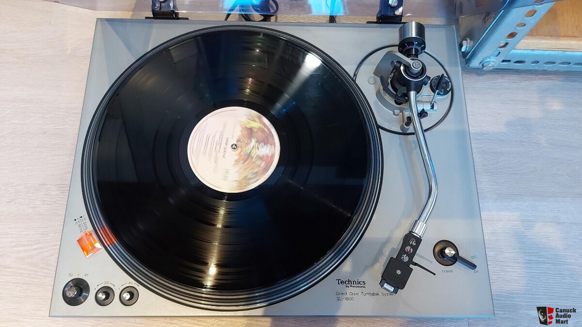 All original Technics SL-1800 turntable in very very nice shape Photo ...