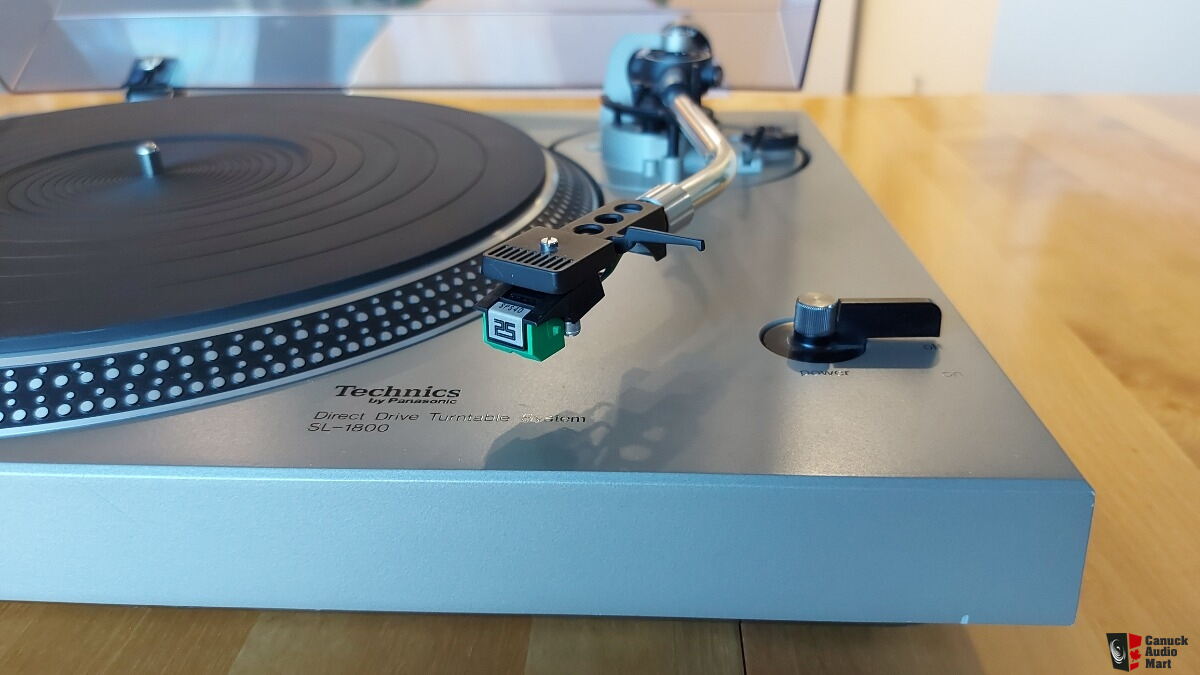 All original Technics SL-1800 turntable in very very nice shape Photo ...