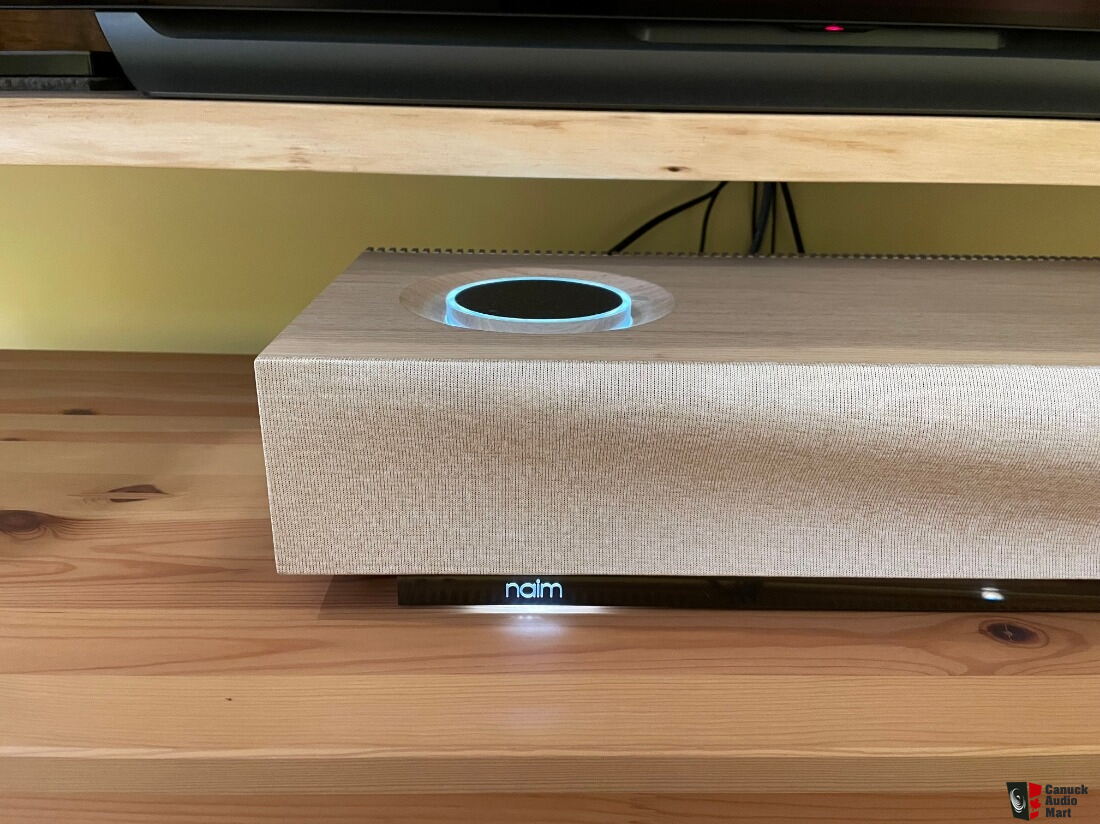 NAIM MU-so GEN 2 light oak wood finish mint ALL IN ONE Wireless System ...