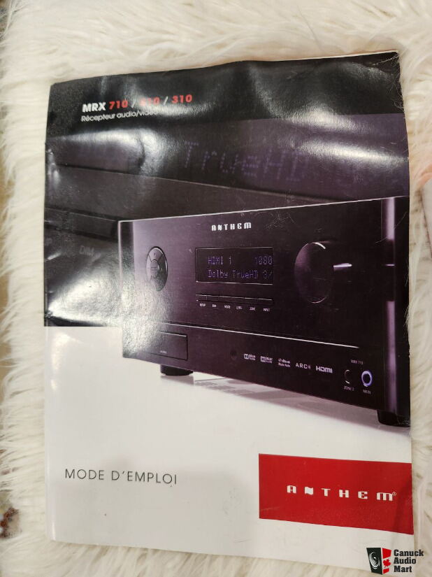 Anthem MRX 710 A/V Receiver Photo #4781165 - US Audio Mart