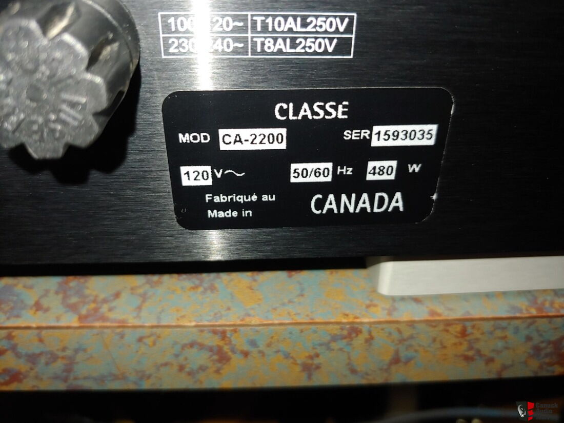 Classe CA-2200 Stereo Power Amp Photo #4783564 - UK Audio Mart