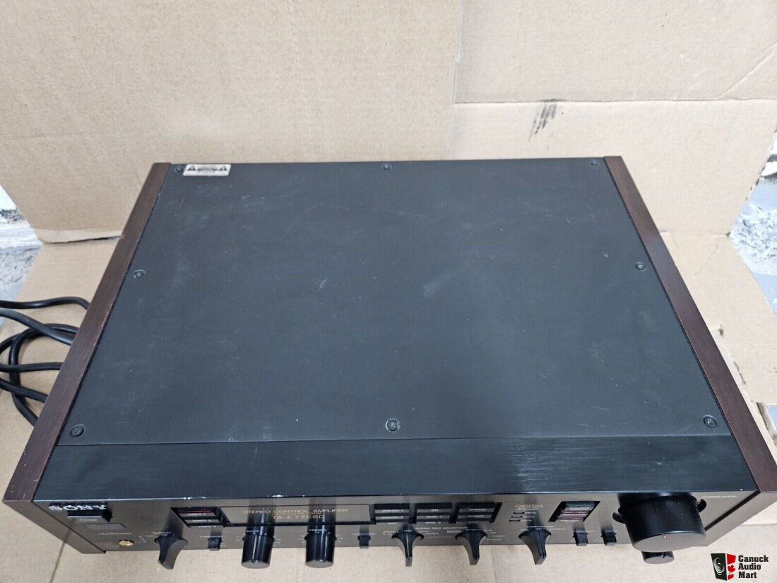 Serviced* SONY TA-E77ESD Preamplifier Stereo Control Amplifier PreAmp ...