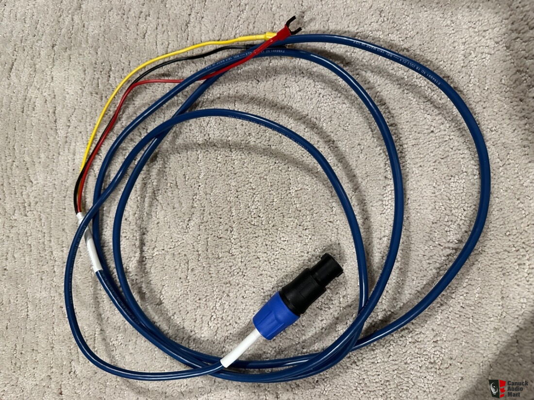 REL Acoustics Bassline Blue Hi Level Subwoofer Cable - 3M Photo ...