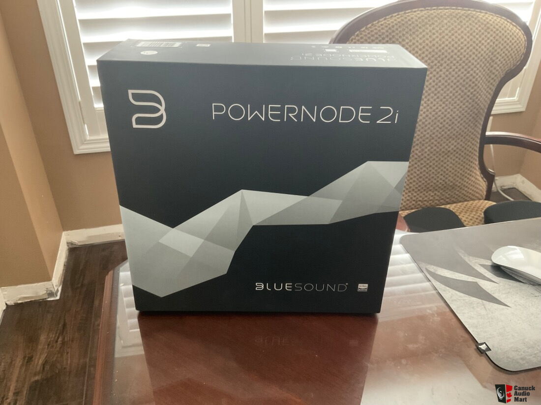 Bluesound POWERNODE 2i Wireless Multi-Room Music Streaming Amplifier ...