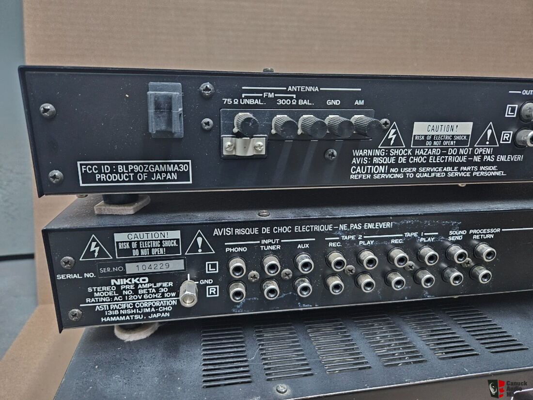 Nikko Sound System : Alpha 220, Beta 30, Gamma 30 Photo #4785718 - US ...