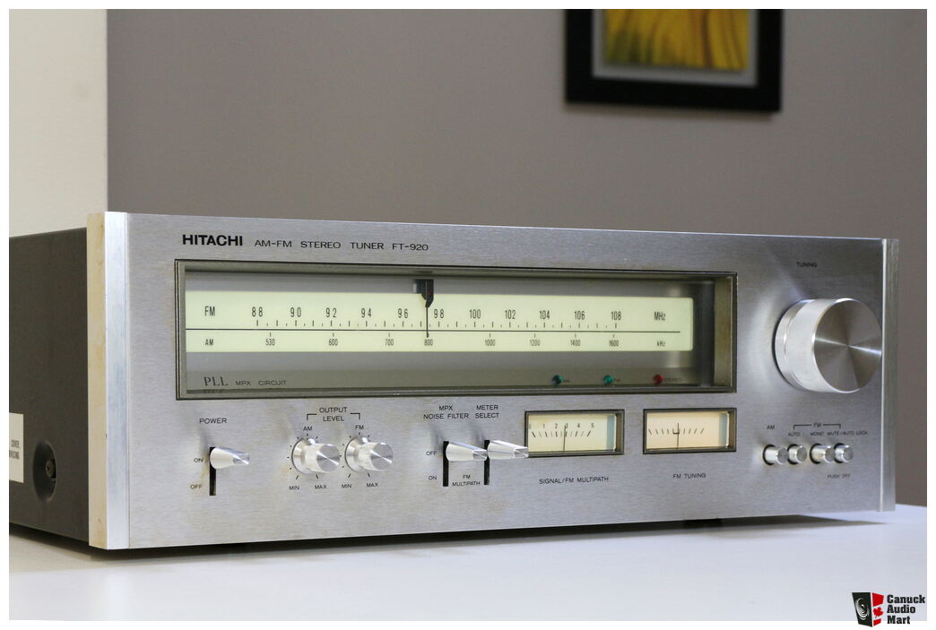 Hitachi FT-920 AM/FM Stereo Tuner Photo #4785964 - Canuck Audio Mart