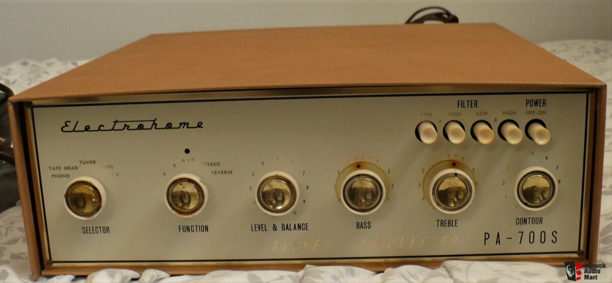 Electrohome PA 700s Stereo Integrated Amplifier With HFT 401s Tuner ...