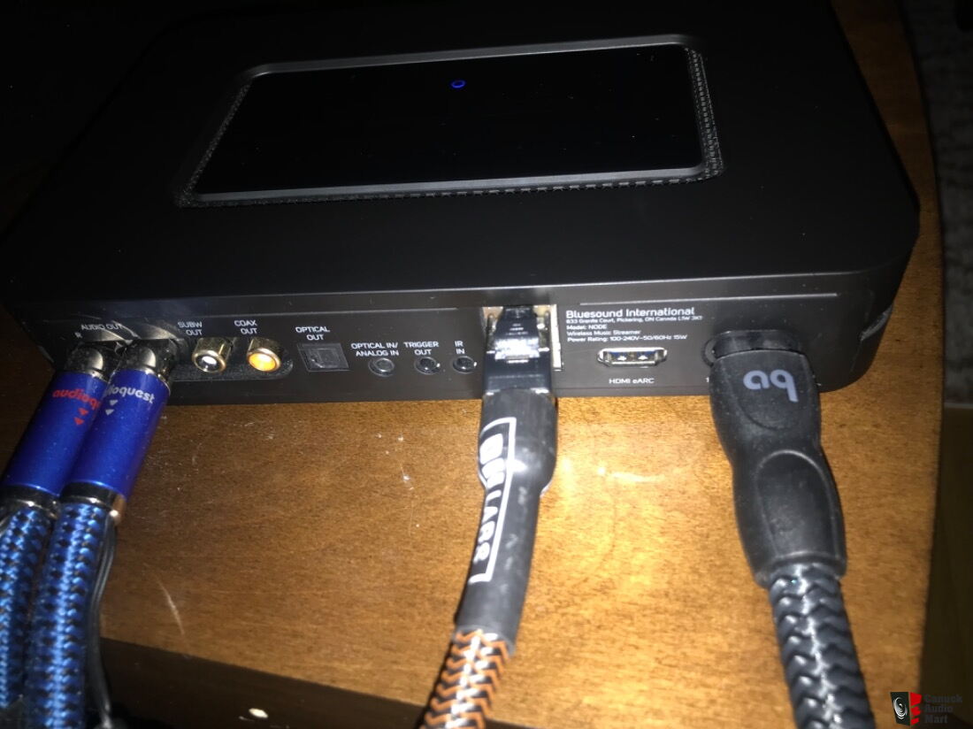 Blue Sound Node (Latest Version) 3 mos. new HDMI eARC Photo #4788268 ...