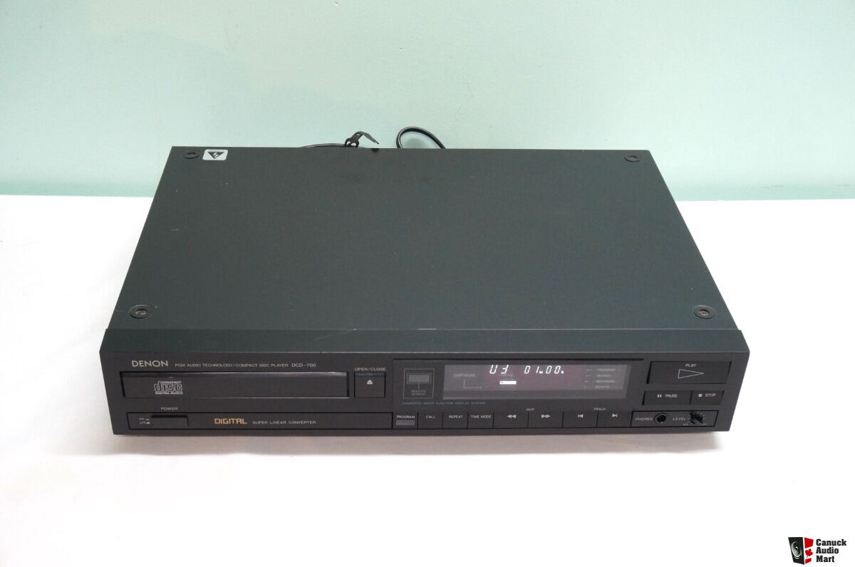 Denon DCD-700 CD player with remote control - Made in Japan Photo ...