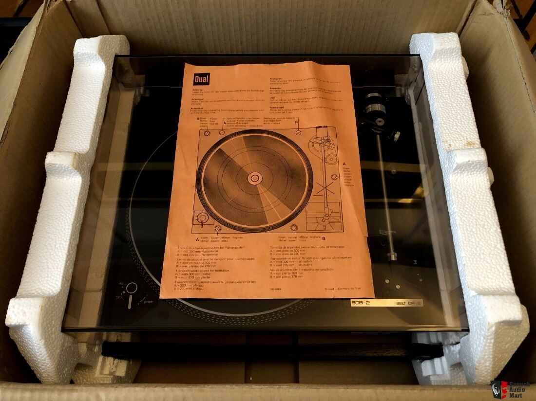Dual 505-2 Belt Drive Semi-Auto Turntable in Pristine Condition with ...