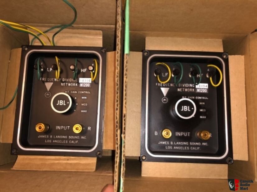 JBL N7000 N1200 Crossovers Mint with boxes For Sale - US Audio Mart