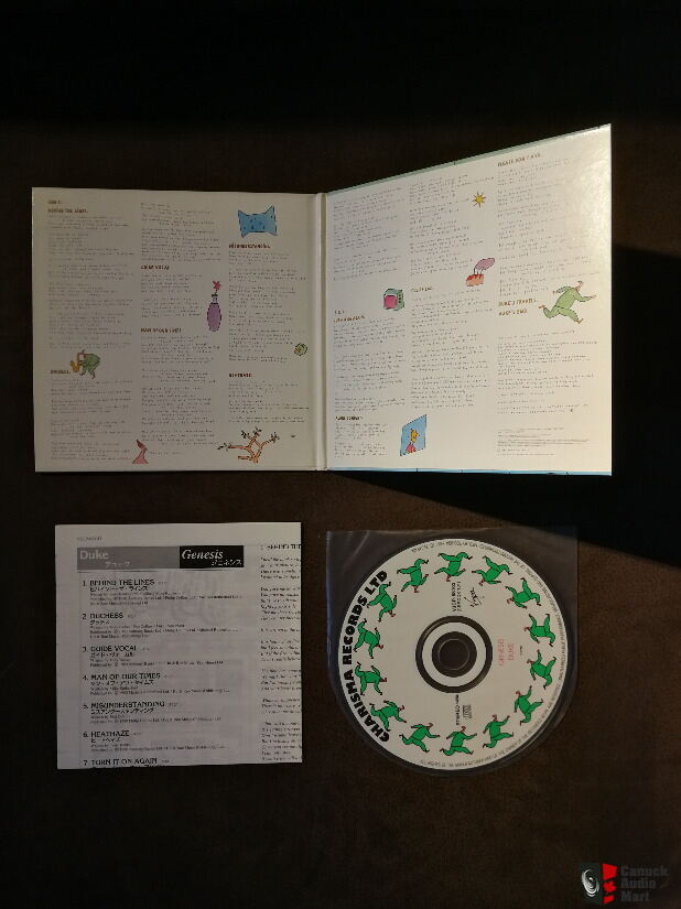 3 Mini LPs ("Aion" SACD by Dead Can Dance, "Duke" by Genesis, "Jay Hawk ...