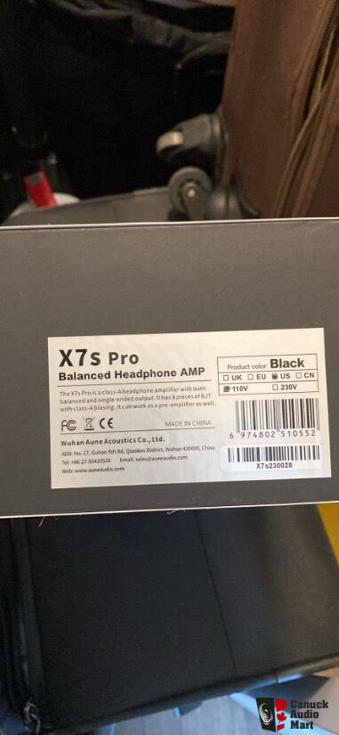 Aune X7S Pro Fully Balanced Headphone Amplifier Photo #4789925 - Canuck ...