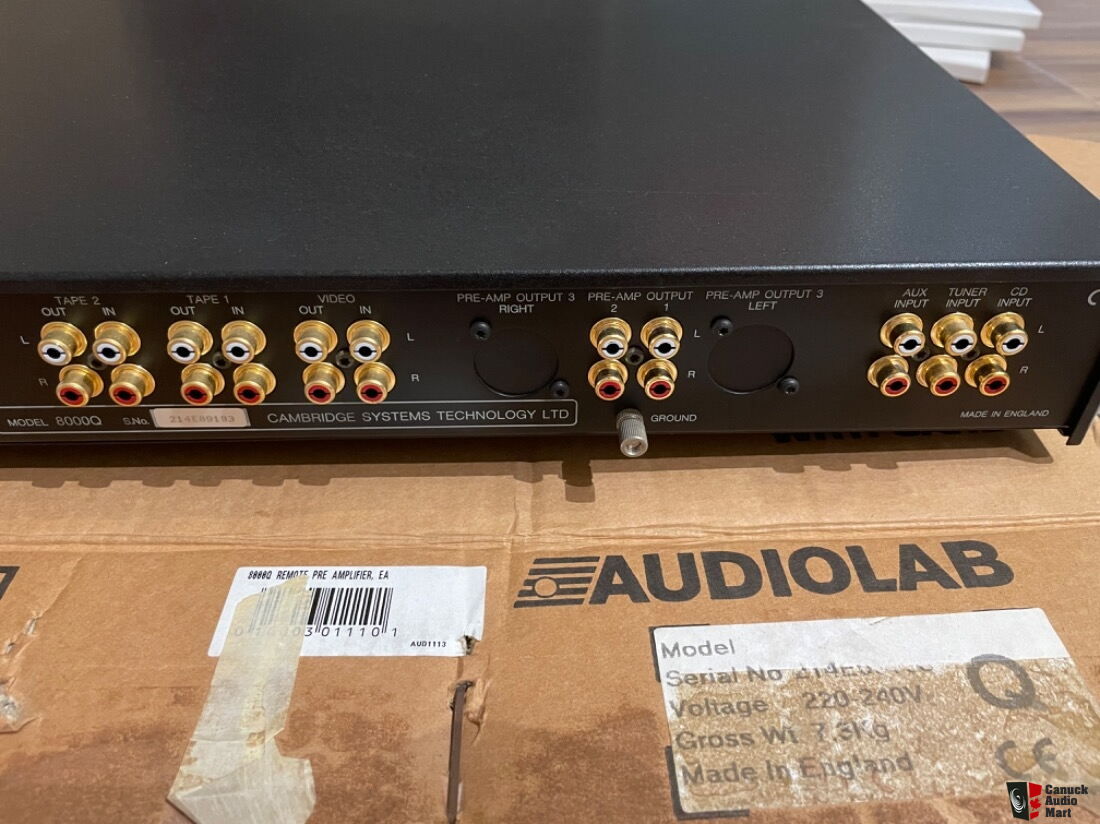 Audiolab 8000 Series amp,preamp, CD, DAC Made in England Photo #4790184 ...