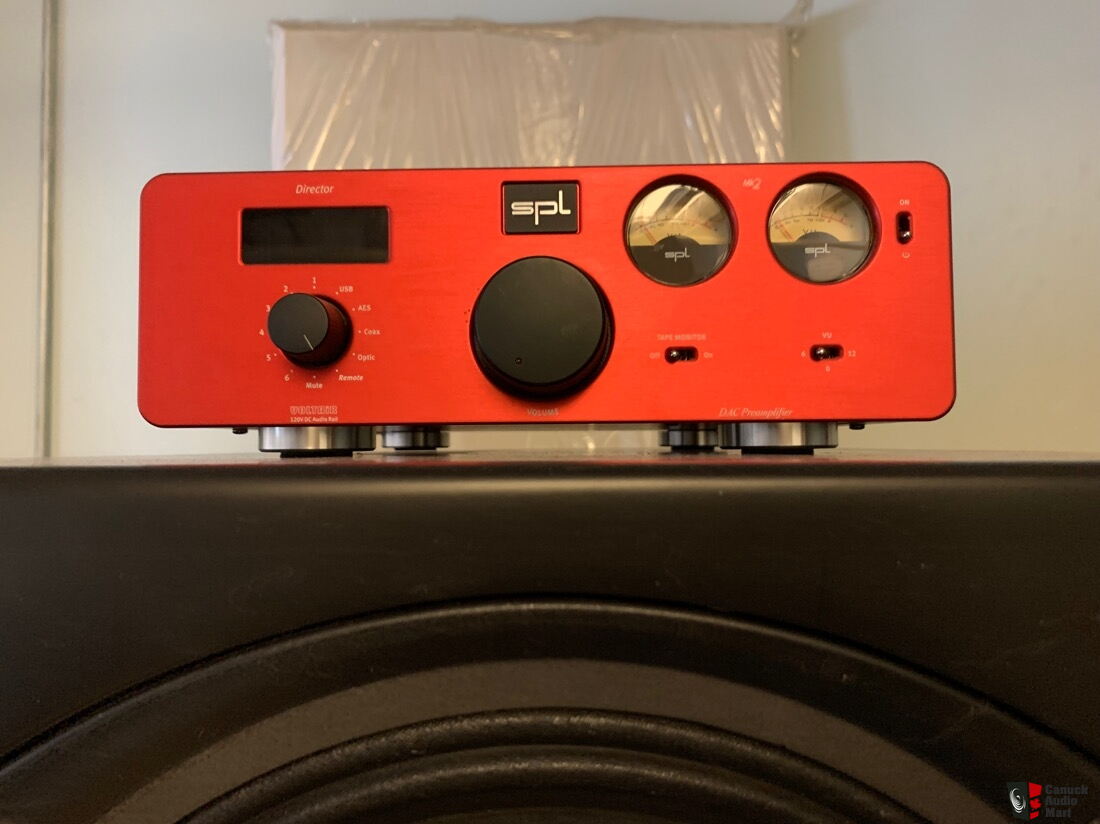 SPL Director 2 preamplifier/DAC (red) Photo #4790924 - US Audio Mart