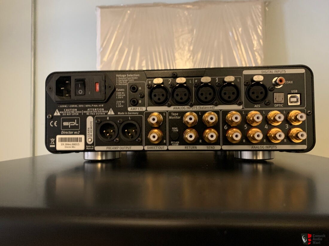 SPL Director 2 preamplifier/DAC (red) Photo #4790924 - US Audio Mart