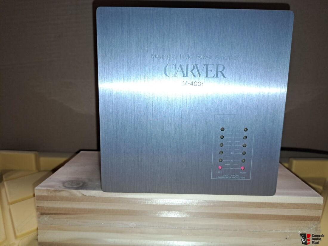 Carver M-400 Power Amplifier Photo #4791197 - US Audio Mart