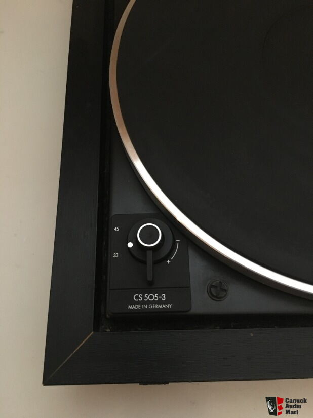 DUAL CS 505-3 Turntable (Audiophile Concept) Photo #4791285 - US Audio Mart