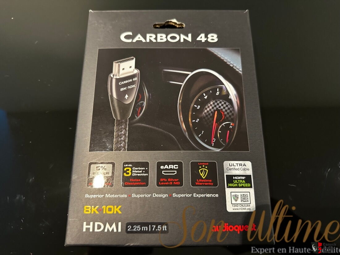 Audioquest Carbon 48 HDMI 2.25M (Demo) Dealer Ad - US Audio Mart