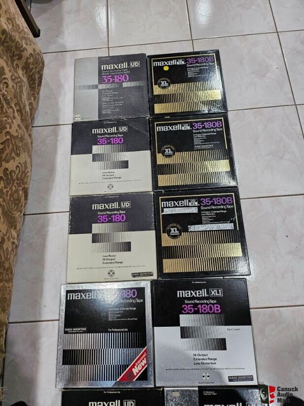 MAXWELL mix brands tapes of metal tapes-10.5 inches Photo #4791566 - US ...