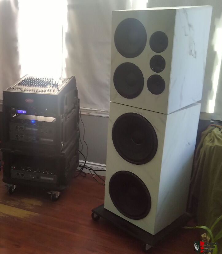 Clearance Large Monitor Stack Tower builds for Audiophiles and wellness