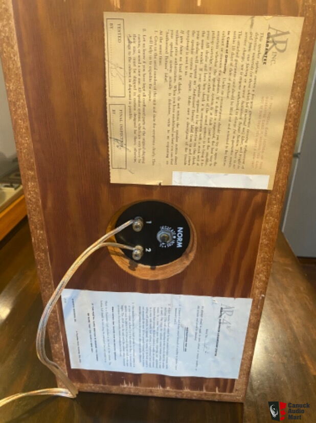 AR-4x speakers Photo #4793600 - US Audio Mart